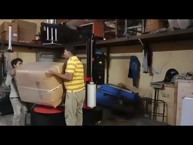 Box Stretch Wrapping Machine - Carton Box Stretch Wrapping Machine ...