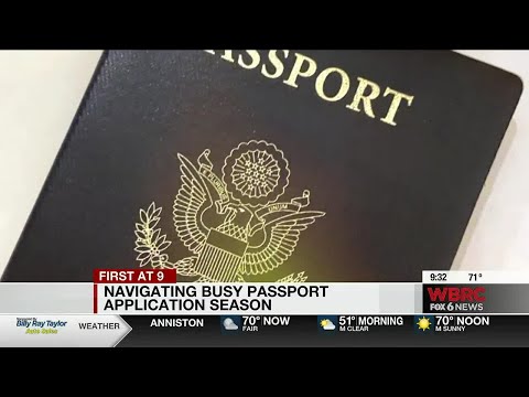 Navigating busy passport application season