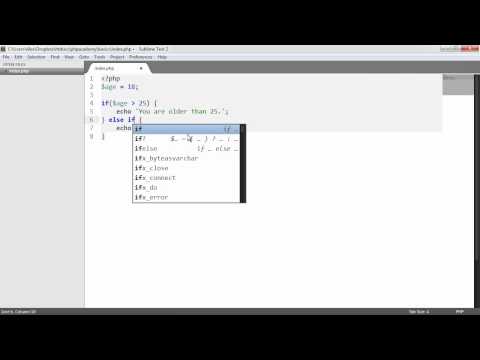 Learn Learn PHP IF statements - Mind Luster
