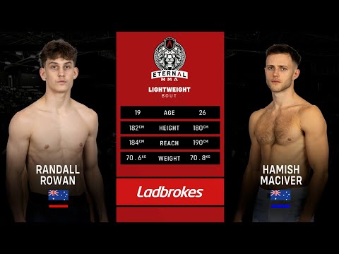 Eternal MMA 96: Randall Rowan VS Hamish Maciver | FULL FIGHT