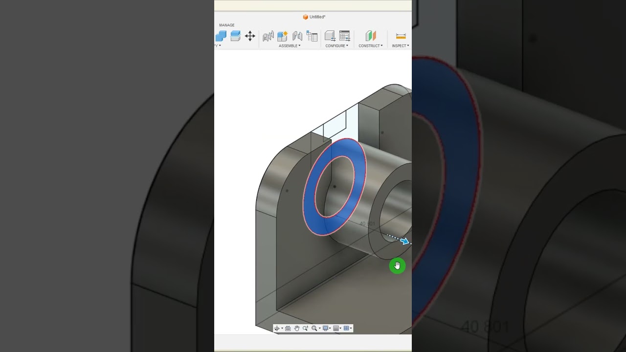 Fusion360 Part Modeling Tutorial-94. #design #3dmodeling #modelingtutorial #engineering#fusion360