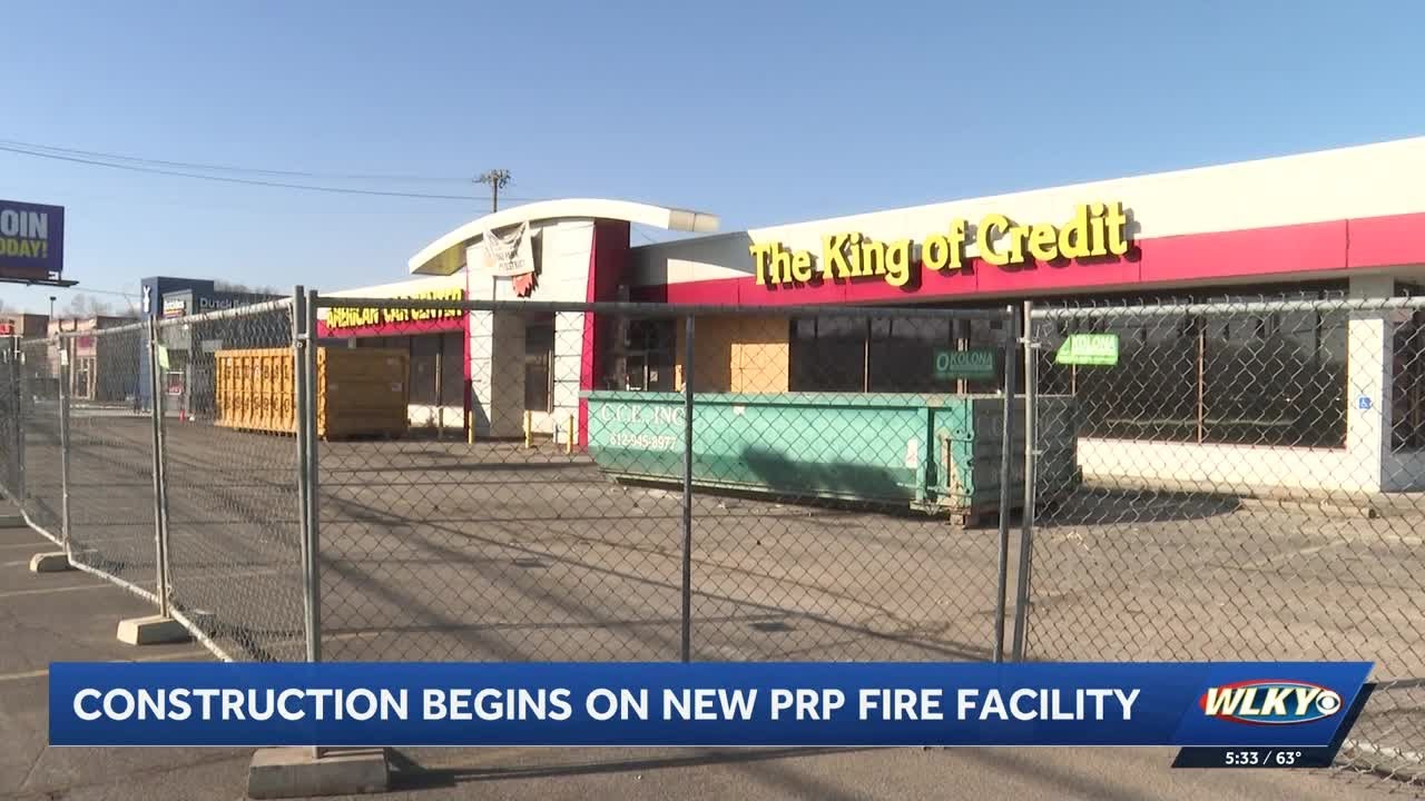 Construction begins on new PRP fire facility