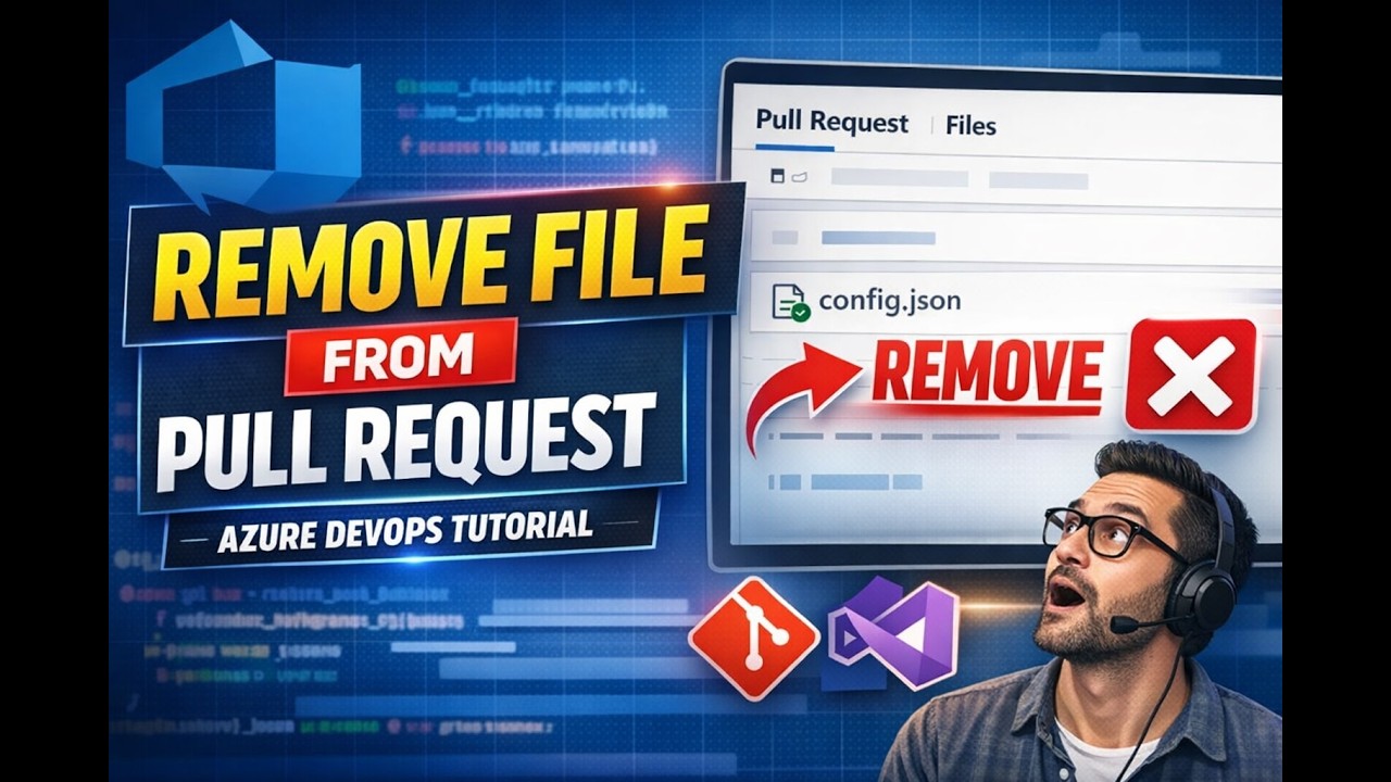 How to Remove a File from a Pull Request in Azure DevOps