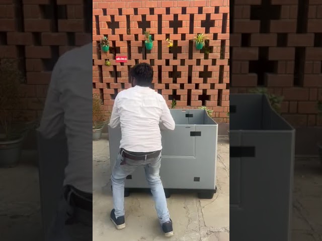 Packaging Box - Flc Foldable Plastic Pallet Box Manufacturer from Ghaziabad