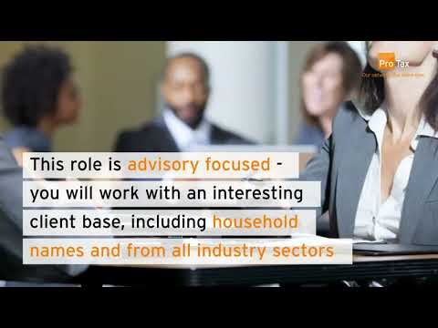 Senior Tax Manager - Pro-Tax