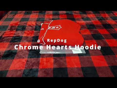 Red Chrome Hearts Hoodie from RepDog