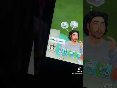 i thought that he’d gotten cancer from smoking cigarettes.😨 #thesims4 #sims4 #thesims