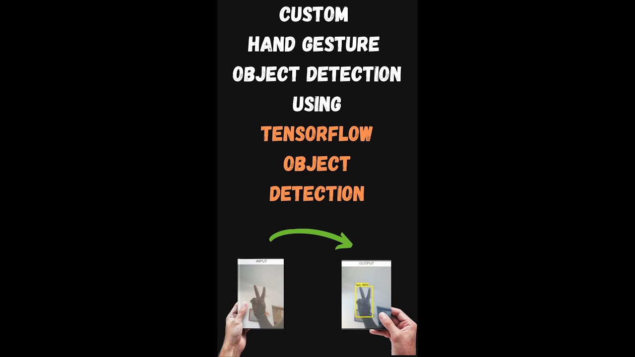 Custom Object Detection Using Tensorflow | TFOD | Custom Dataset Tensorflow | Hand Gesture Detection