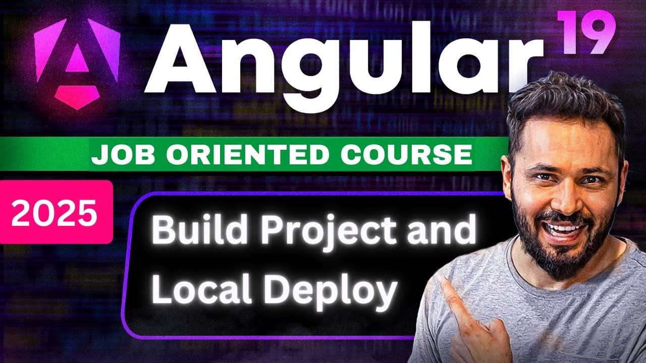 Angular 19 Tutorial #57 How to Build and Deploy an Angular App on Localhost