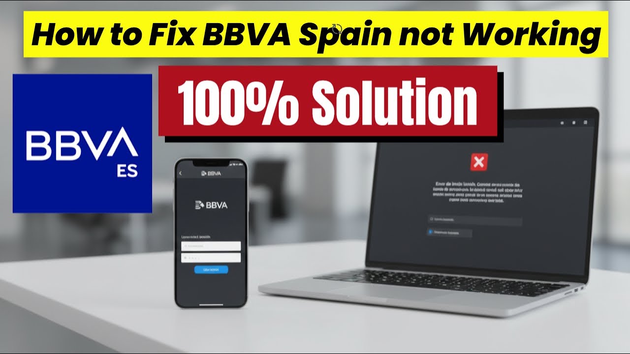BBVA Spain App Not Working? Fix It Fast!
