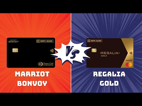 HDFC Marriot Bonvoy vs Regalia Gold Credit Card 2025: Which One Should You Choose?