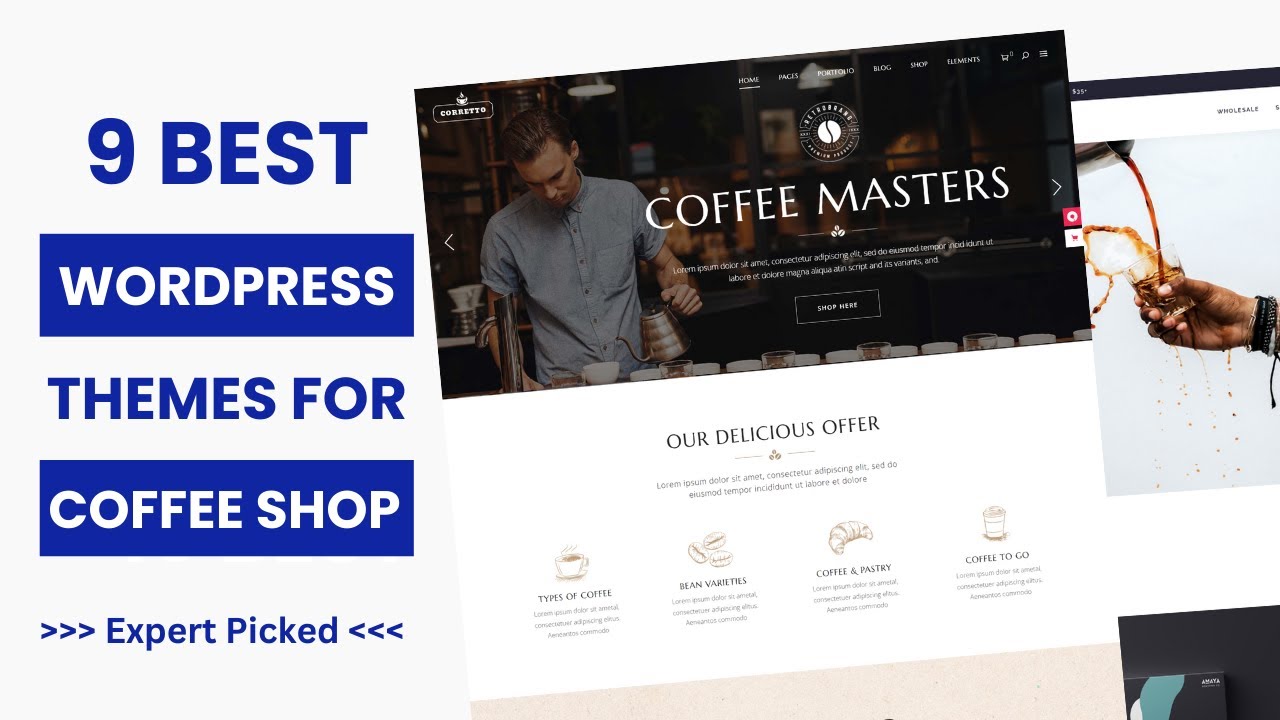 9 Best Coffee Shop WordPress Themes 2026 | Cafe WordPress Theme