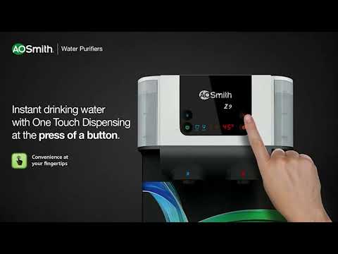 AO Smith Z9 10 L RO + Minerals Water Purifier | Hot + Normal Water ...