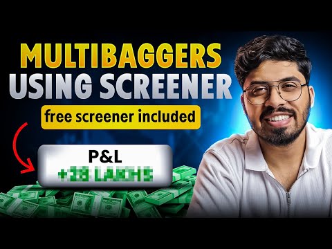 How to find Multibagger Stocks Using Screener | stock screener | Value Investing