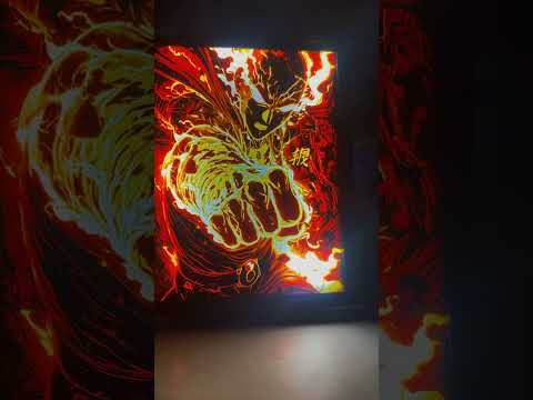 👊 SAITAMA - ONE PUNCH MAN | NEON FRAME・ STL File for 3D printing・Cults