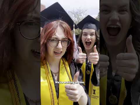 Watch me graduate from the University of Idaho with my bachelor’s degree.