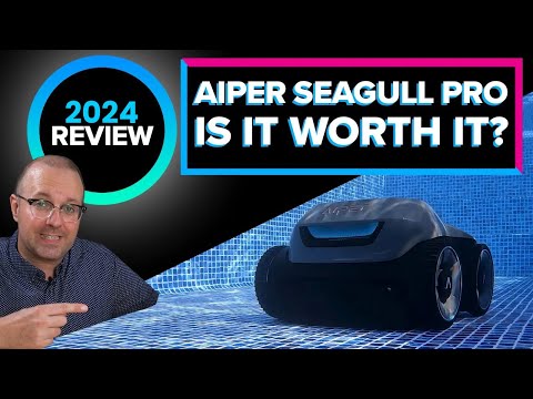 MOST EXPENSIVE AIPER POOL ROBOT? - Aiper Seagull Pro Cordless Robotic Pool Cleaner 2023 Model Review
