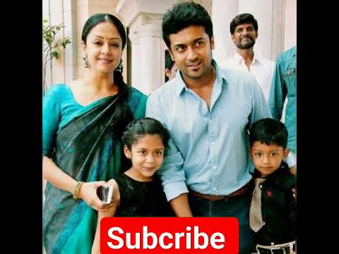 โค๏ธ Surya (Shiv Kumar) beautiful wife Jyothika๐ฑ๐ฑand two cute son ๐ค๐ค #surya #actor #jyothika #film ๐ฑ๐ฑ๐ค