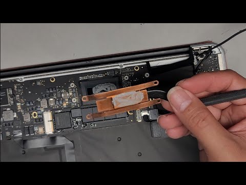 13" Inch MacBook Air A1466 2010 2011 2012 2013 2014 2015 2016 2017 Thermal Paste Application Repair