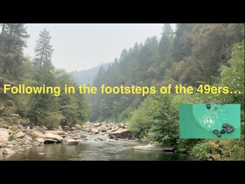 Panning For Gold in California's Gold Belt- A Classic California Adventure!!!