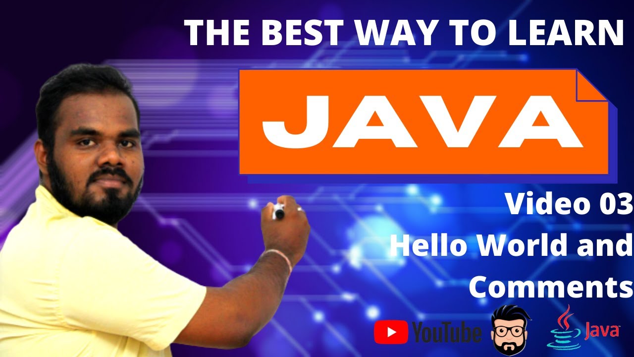 Java 03 - Java Hello world  & Comments in Sinhala