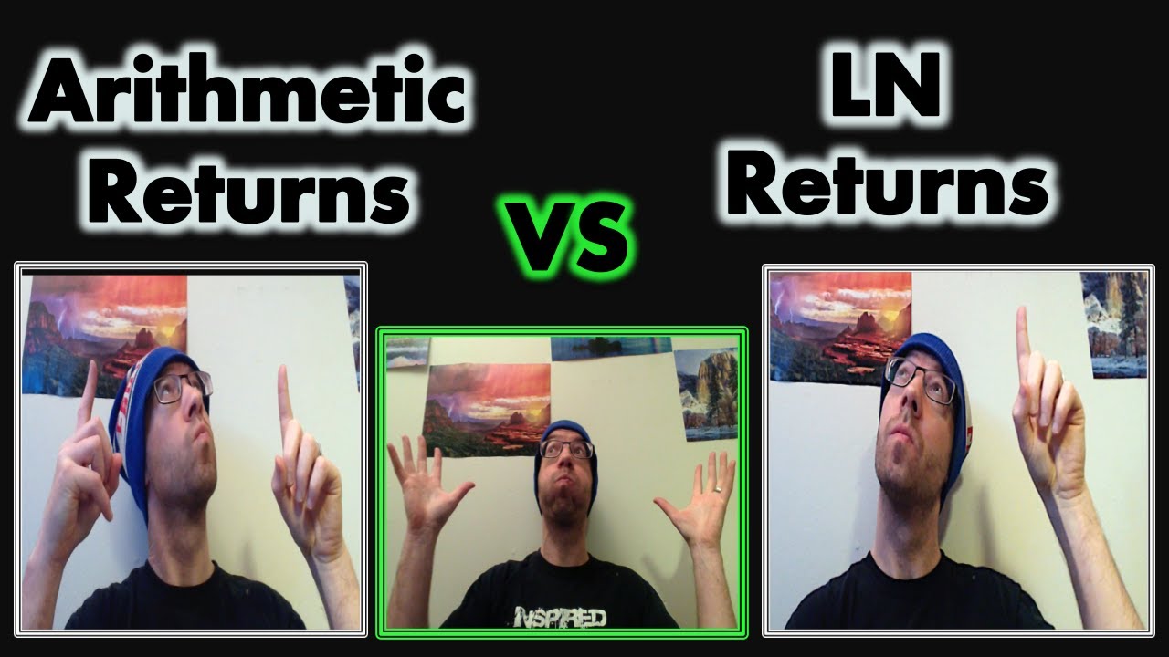Arithmetic (simple) Returns vs LN Returns (continuously compounded) for Portfolio Management