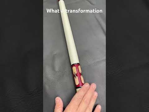Old Predator got an insane restoration! #poolcue #billiards #diy