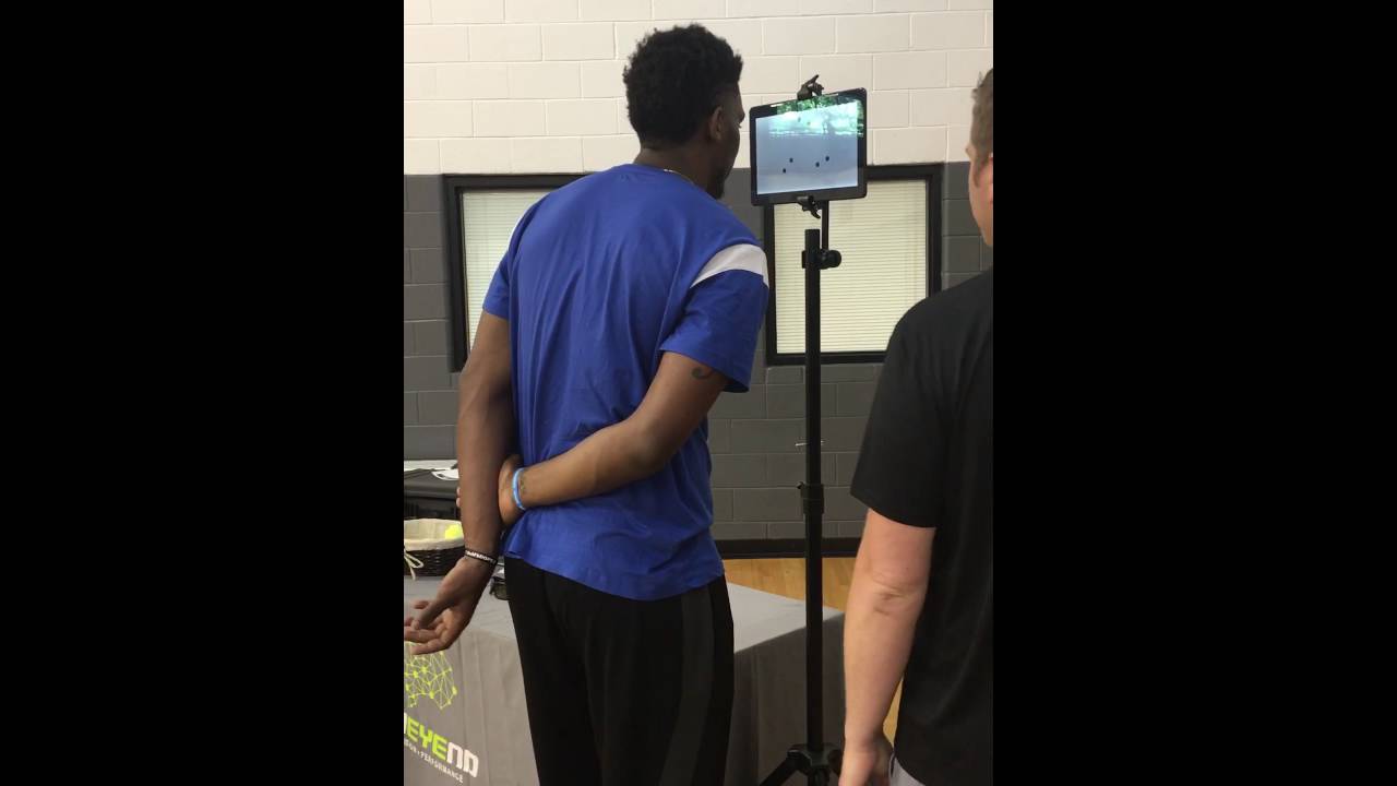 MEYEND Vision + Performance: Dakari Johnson Senaptec Multiple Object Tracking Assessment