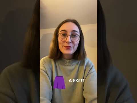 French Words For Clothes (French Dialogue) (Eng & Fr Subs)