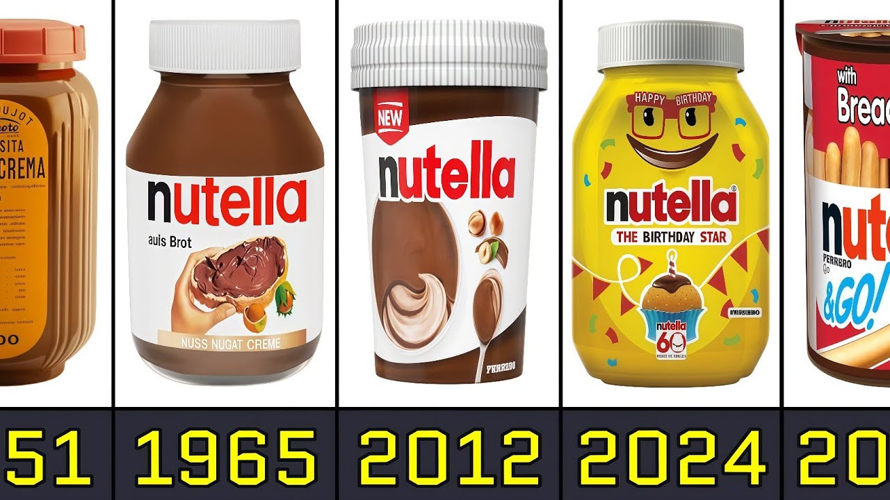 The Evolution of Nutella From 1946 to 2026