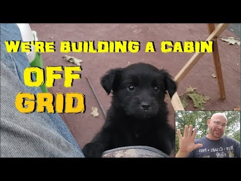 My Life OFF GRID - BUILDING a CABIN in OKLAHOMA