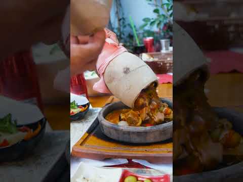 One of the flavors of Cappadocia itself is the famous test kebab!
