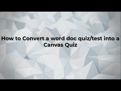 Canvas Tech Tip (Canvas Quizzes) – Teaching and Learning in CCSD#1
