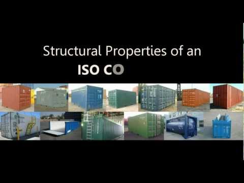 Structural Properties of an ISO Container