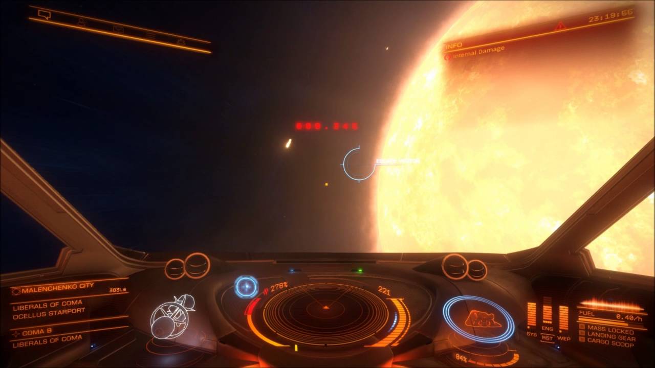 WARNING: TAKING HEAT DAMAGE