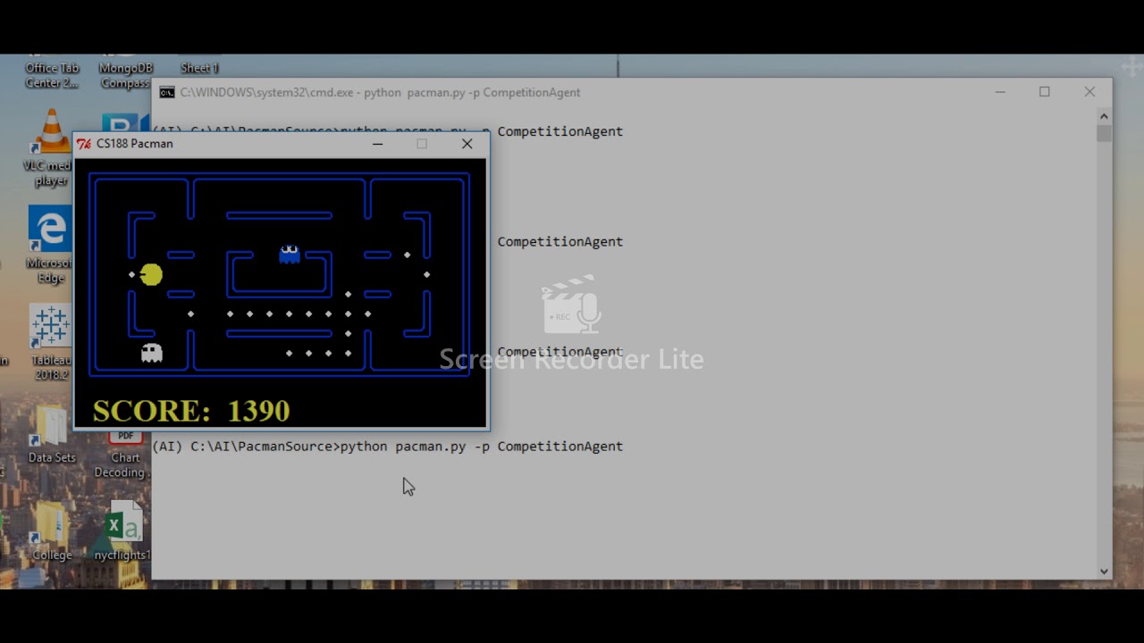 Pacman Expectimax Agent