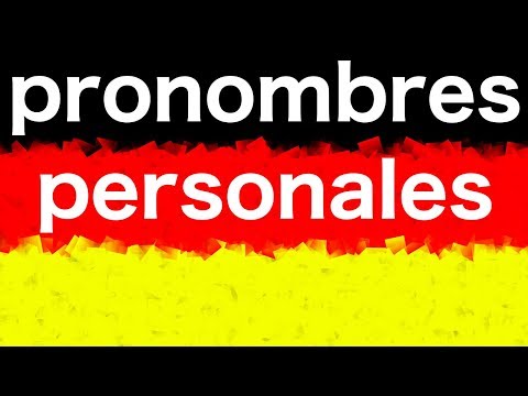 Los pronombres personales en alemán – AprendeAleman.com | aprendamosfacil