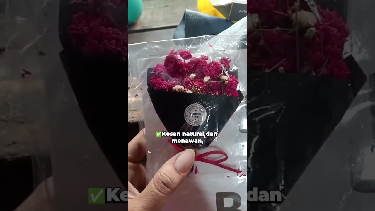 FLOWERPLUS Buket Bunga Kering Natural Mini Dried Flowers Gift Model 1 - DFJ02