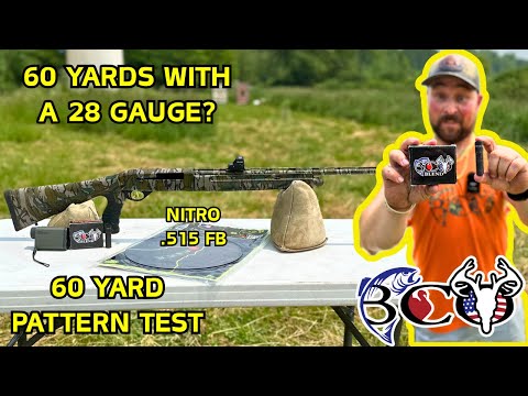 Is BCO BLEND the BEST Load for Mossberg SA-28 Patterning at 60 Yards