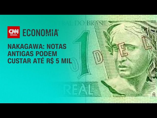 Notas da 1ª família do real viram febre entre colecionadores e podem ...