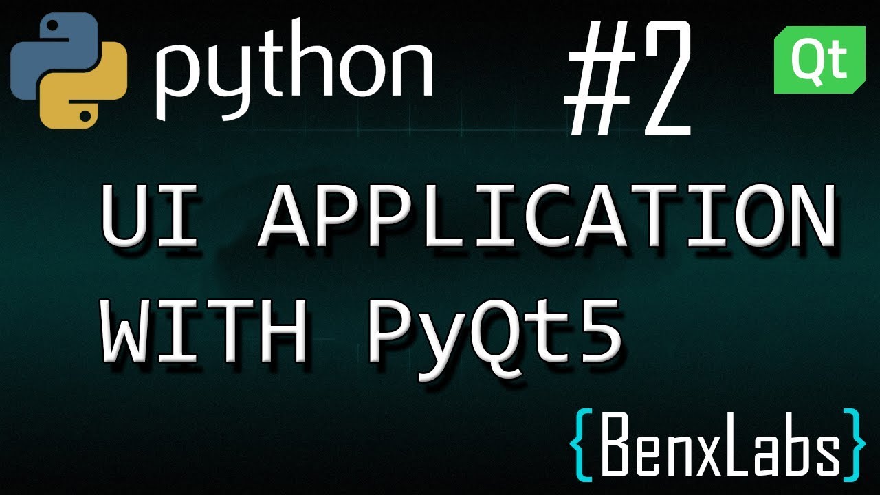 Python UI application with Qt designer #2 (Converter)