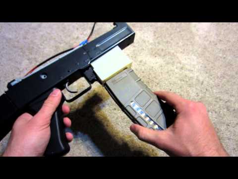 Airsoft AK Stanag magazine converter progress