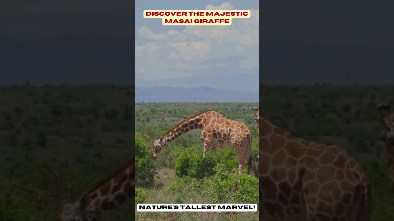 Discover the Majestic Masai Giraffe : Nature's Tallest Marvel!