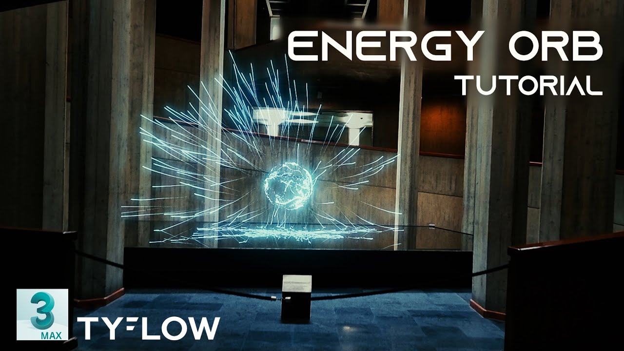 Tyflow - Energy Orb Tutorial