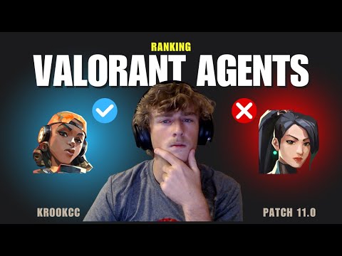 Valorant Agents Tier List | Patch 11.0