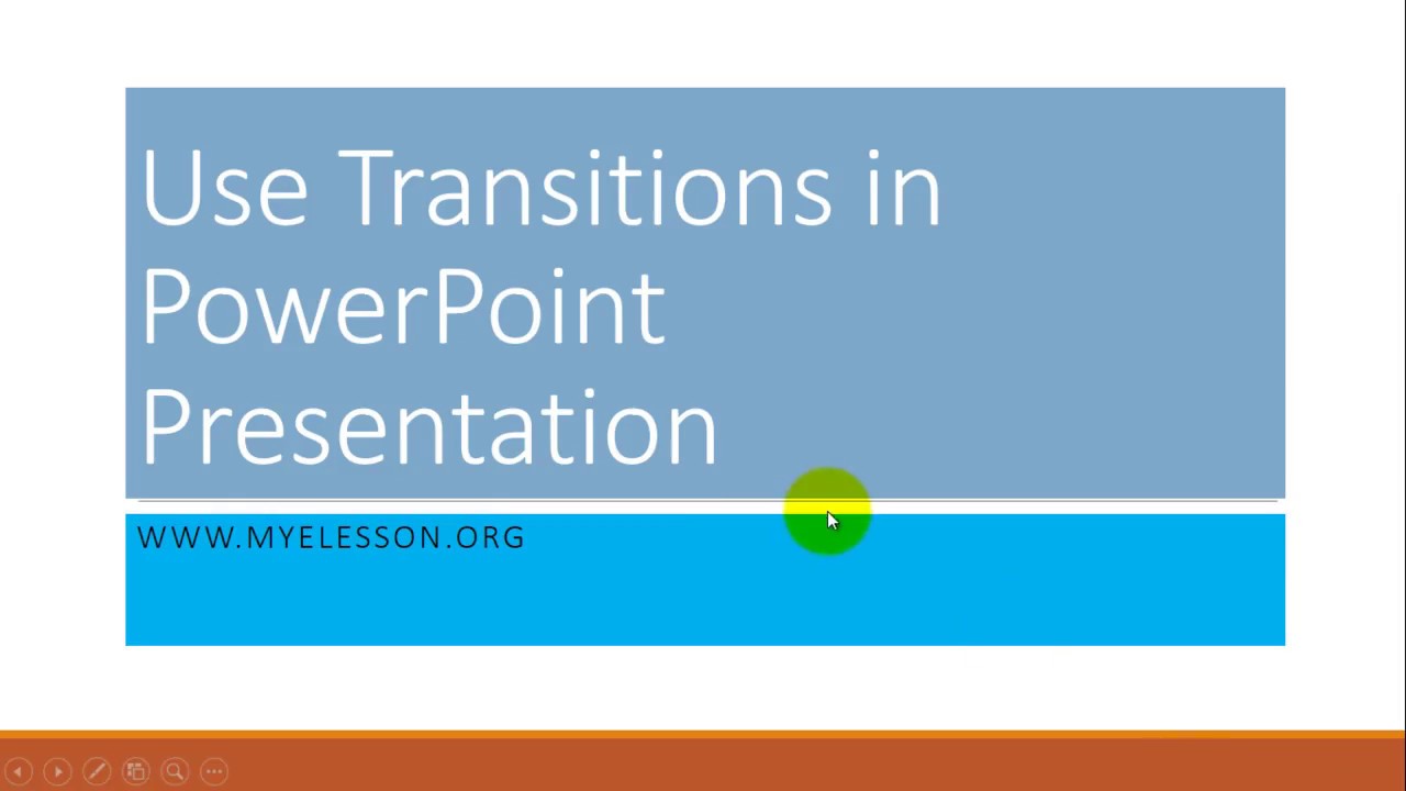 How To Use Transitions In Powerpoint Learn Excel Course Ms Word Course And Ms Excel Course