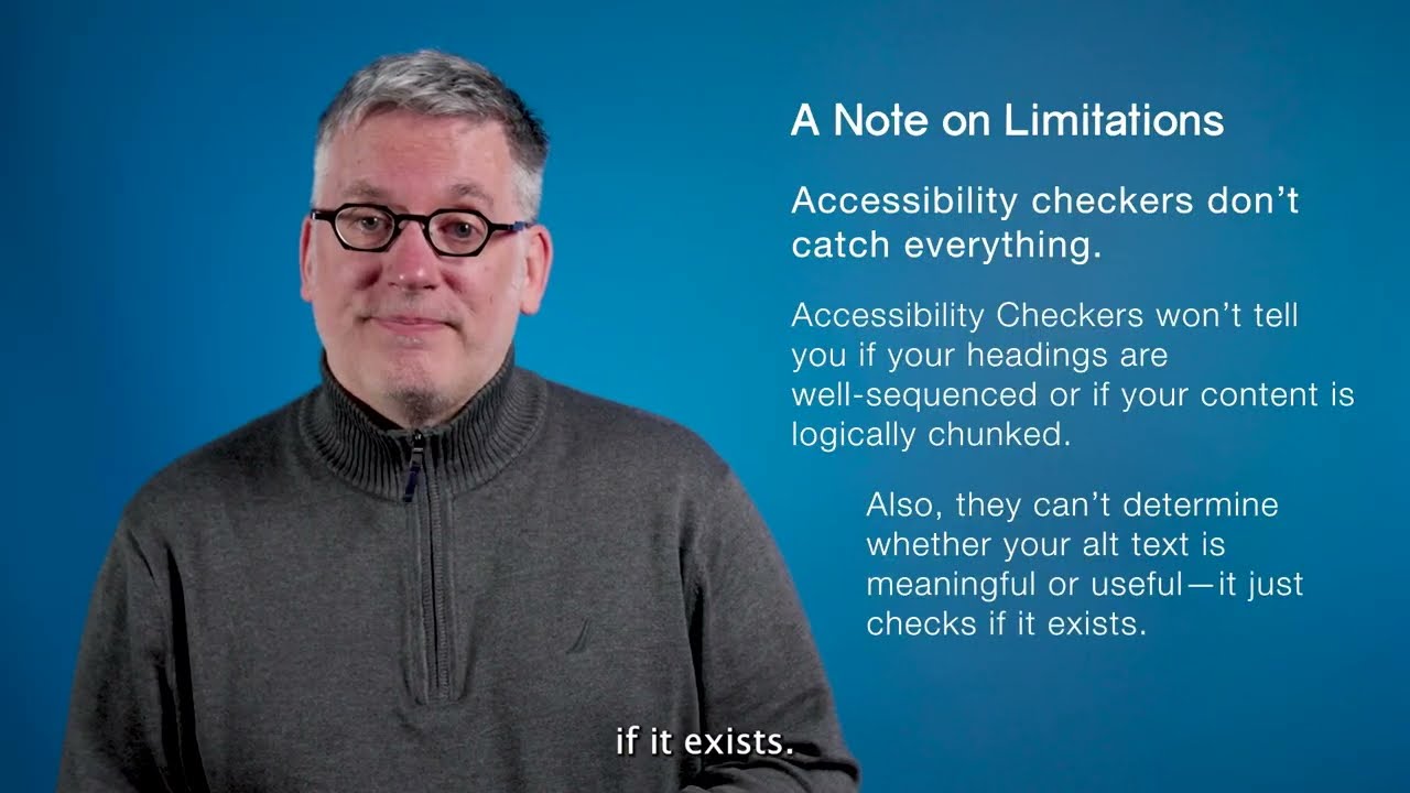 Accessibility Bytes: Accessibility Checkers