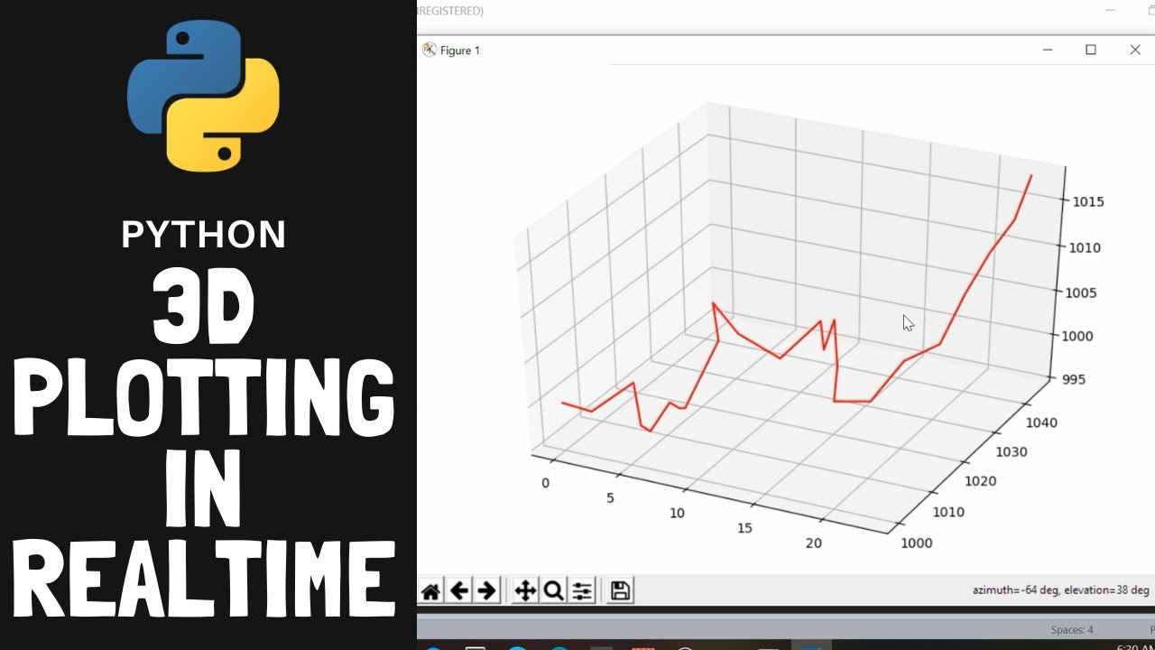 [SOURCE CODE] Python 3D Plotting Live Data in Real-Time