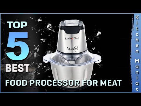 5 Best Food Processors for Meat | for Slicing, Shredding, Mincing, and Puree | Review 2025