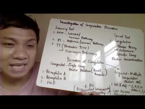 COAGULATION FACTOR DISORDERS PART 1